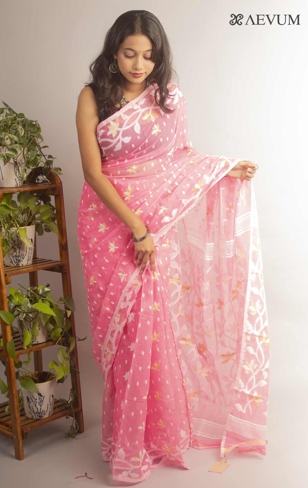 Soft Dhakai Jamdani By Aevum - 11851 – AEVUM